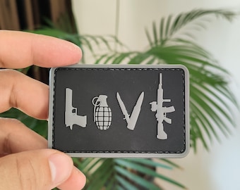 PVC Tactical Morale Patch SKULL Finger Print - Etsy