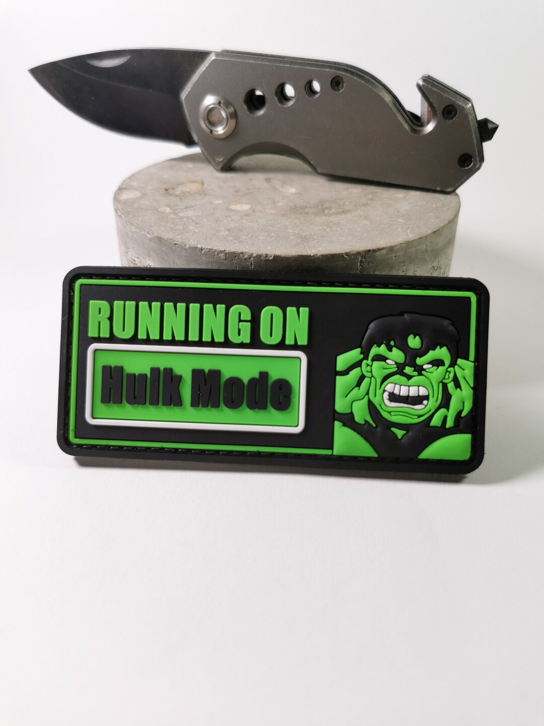 Hulk PVC Tactical Morale Patch Hulk Mode Running On - Etsy
