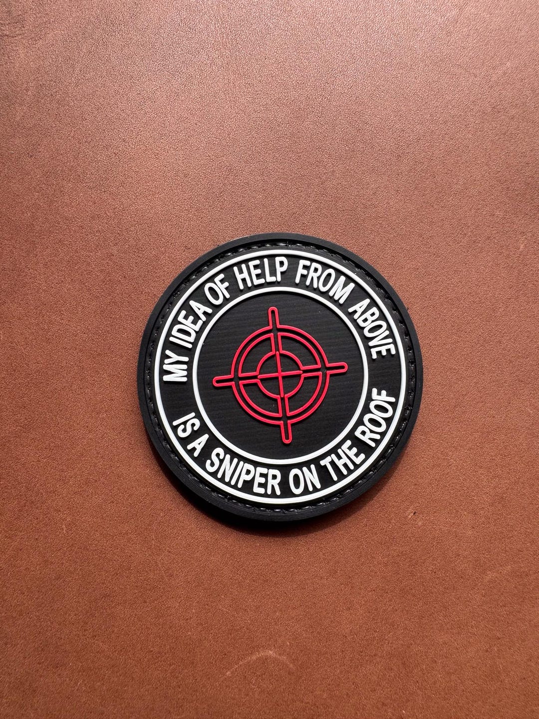 Patch Sniper on the Roof PVC Tactical Morale Patch – Hook Backing - Etsy