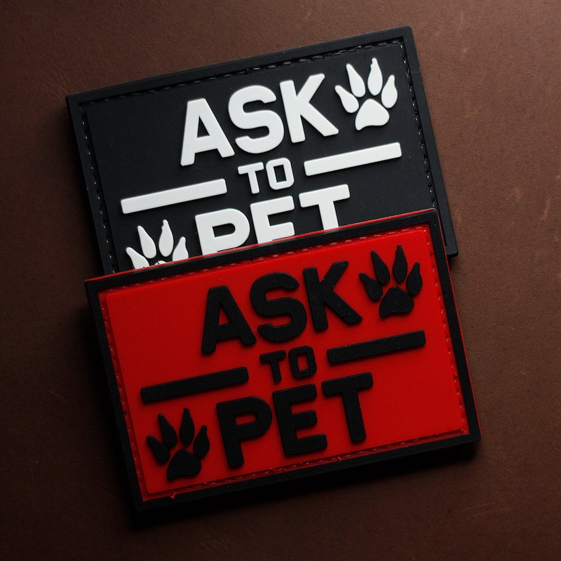 Do Not Pet Patch - Etsy