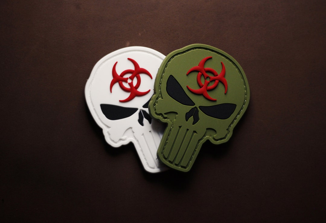 PVC Patch Tactical Morale Patch Velcro Patch, Punisher Skull Patch - Etsy