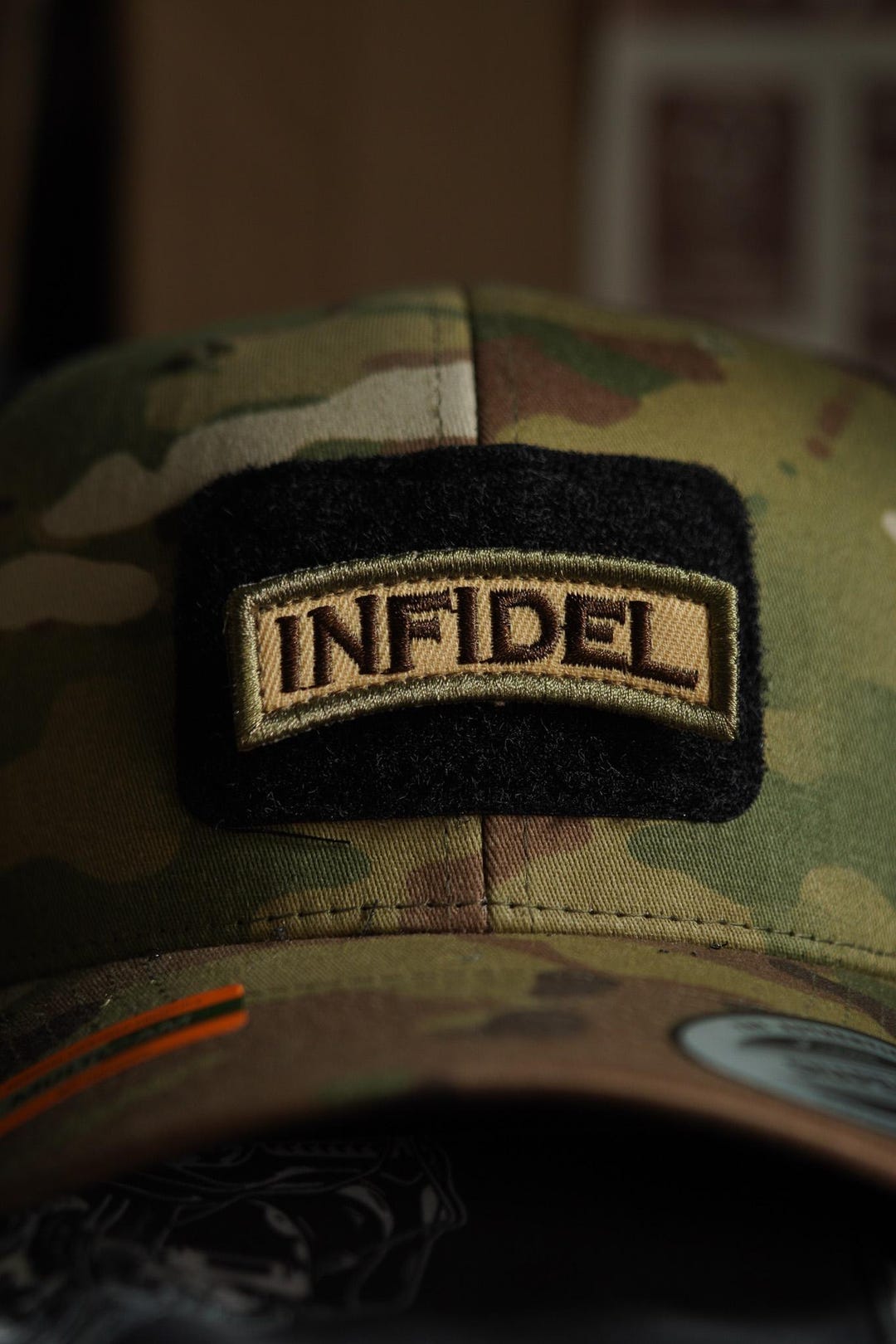 Embroidered Patch Tactical Morale Patch Infidel, Embroidery Patch - Etsy