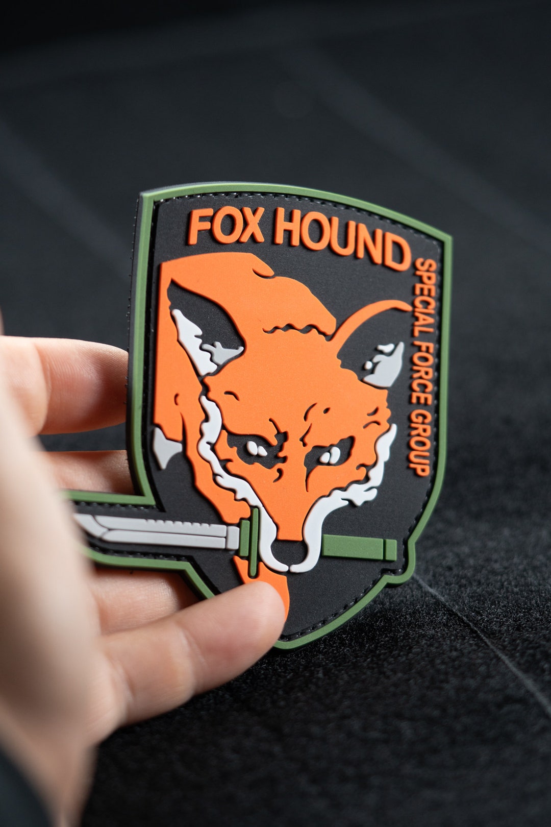 Fox Unit PVC Tactical Morale Patch – Hook Backing - Etsy