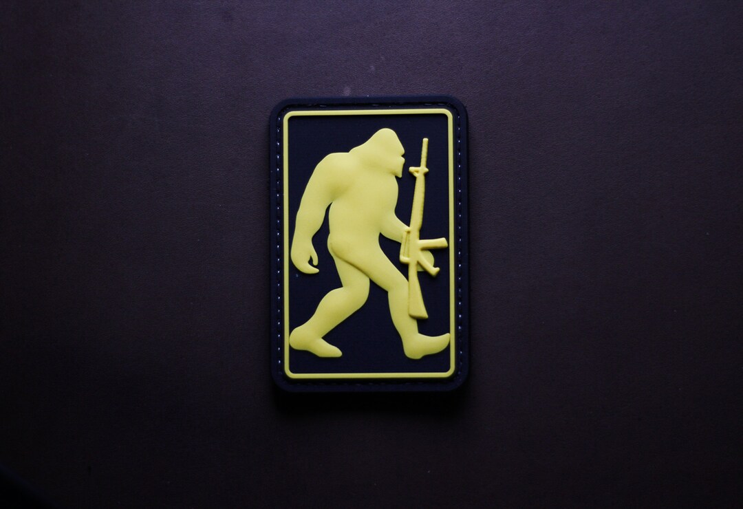 PVC Patch Tactical Morale Patch Velcro Patch, Bigfoot - Etsy