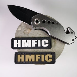 PVC Tactical Morale Patch HMFIC - Etsy