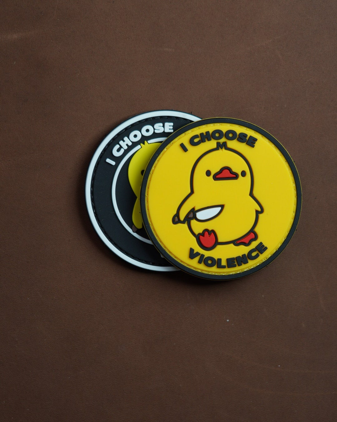 PVC Patch Tactical Morale Patch Velcro Patch I Choose Violence, Meme ...