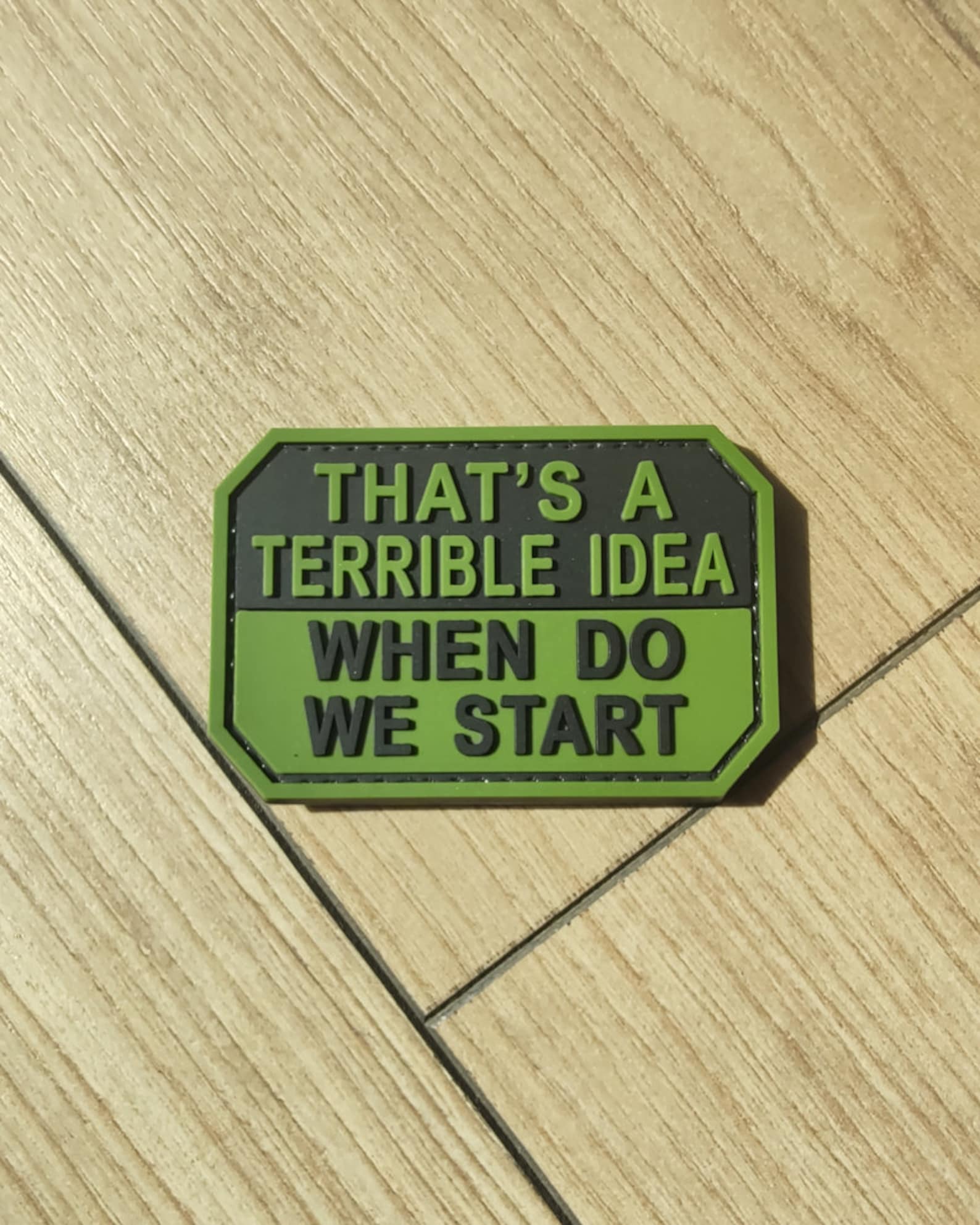 PVC Patch Tactical Morale Patch Velcro Patch That's a - Etsy