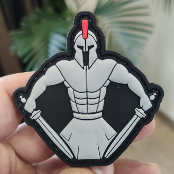 PVC Morale Patch Spartan - Etsy