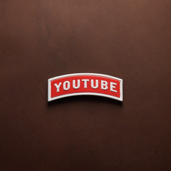 Custom Youtube Velcro Patch - Etsy