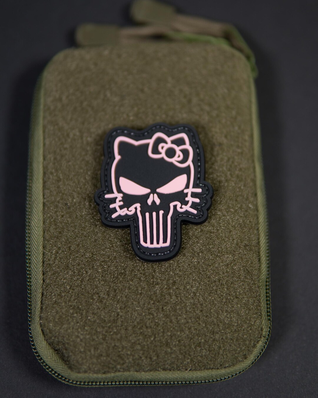 PVC Tactical Morale Patch Cat Skull – Hook Backing - Etsy UK