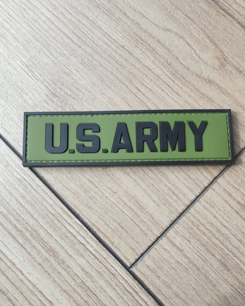 US Army Marines PVC Tactical Morale Patch – Hook Backing - Etsy