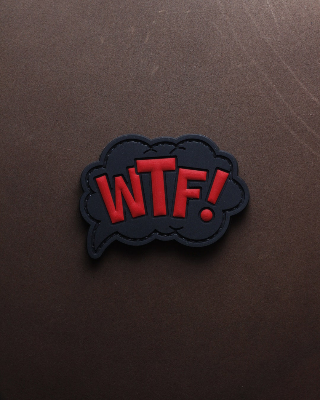 PVC Tactical Morale Patch WTF, Hook and Loop Patch, What the F - Etsy