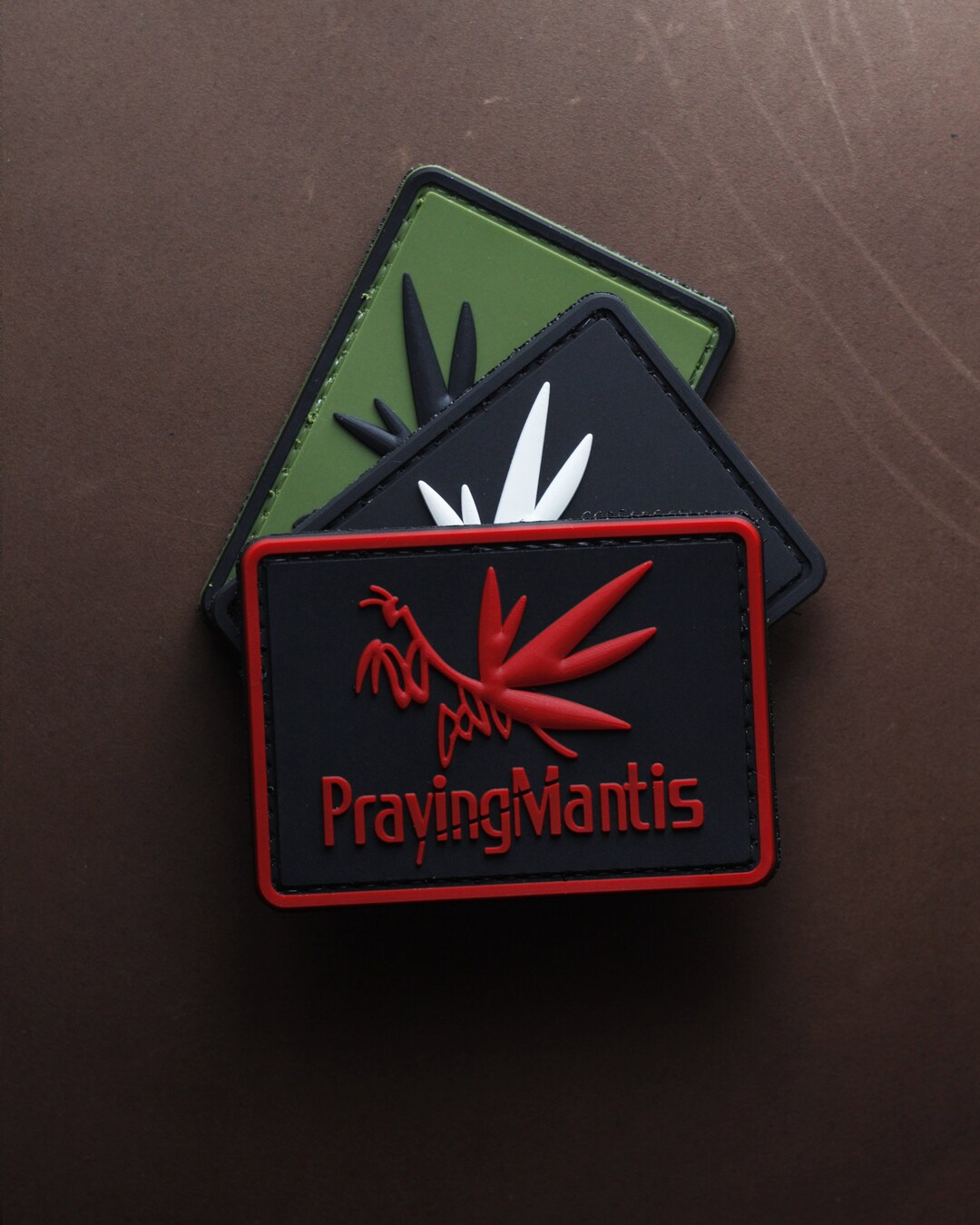 PVC tactical morale patch pvc patch Praying mantis - Etsy 日本