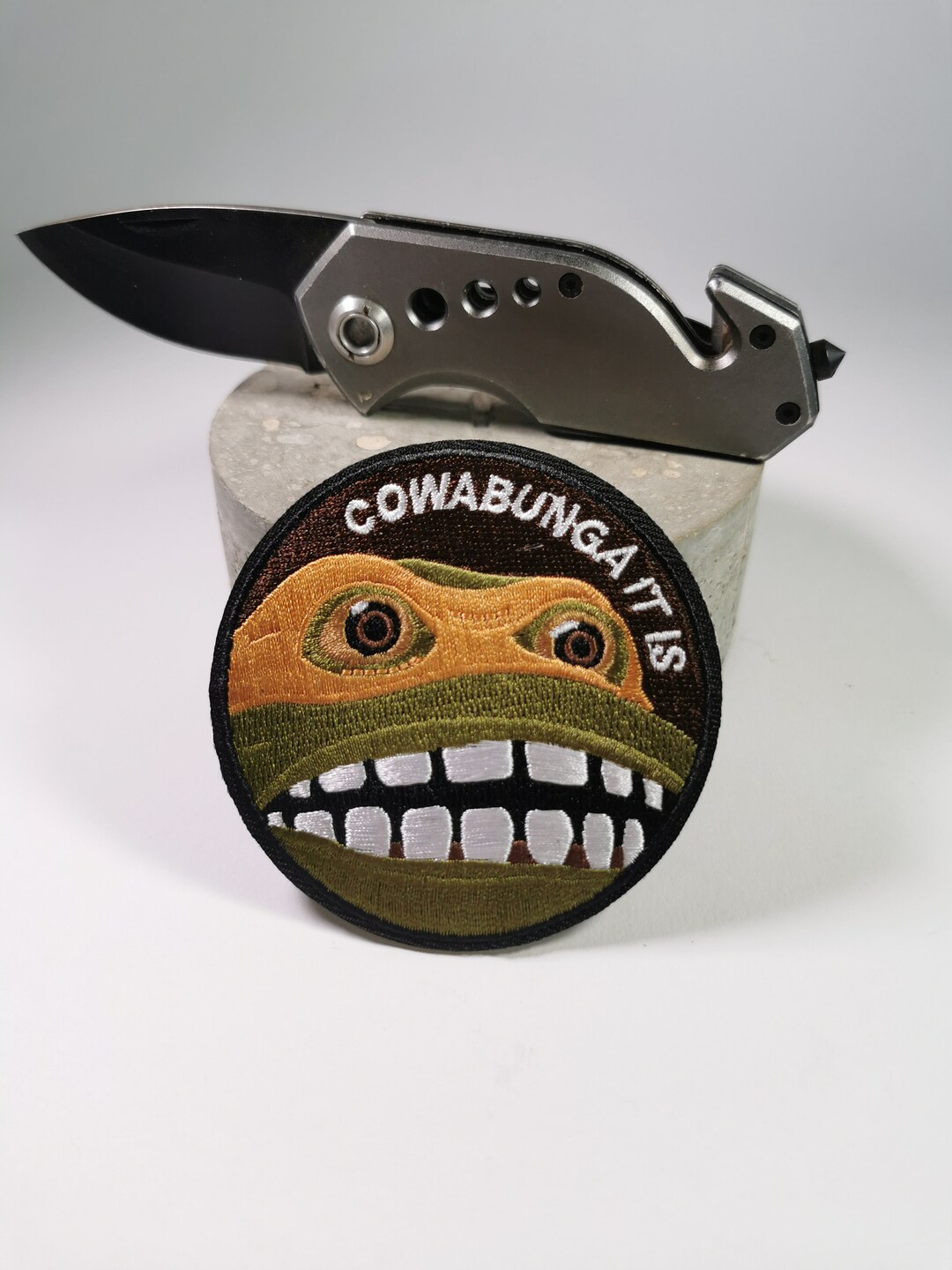 Iron on Tactical Morale Patch Embroidered Ninja Turtles, Embroidery ...