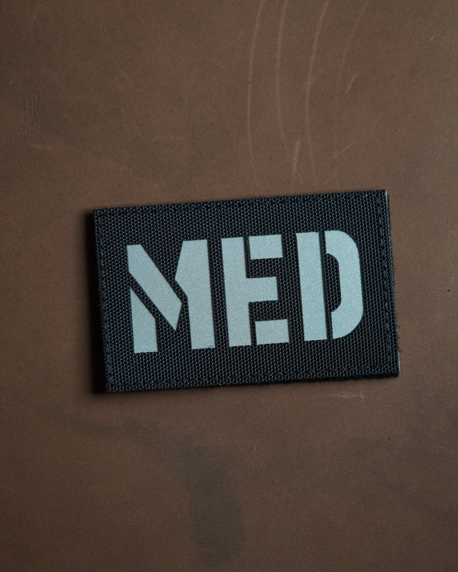 Morale Patch MED Reflective | Laser Cut Tactical Badge | Hook Backing ...