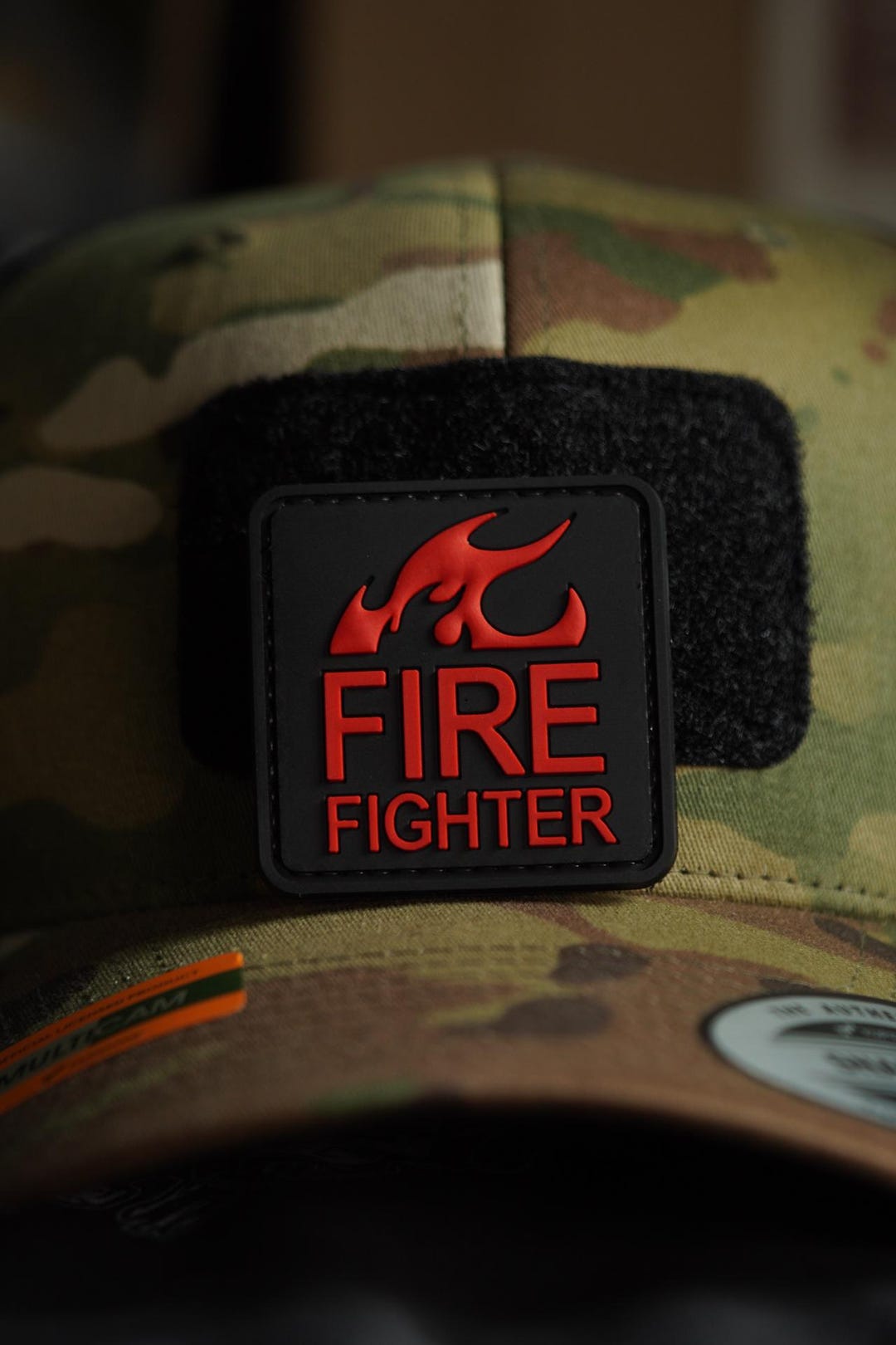 Fire Fighter PVC Tactical Morale Patch – Hook Backing - Etsy