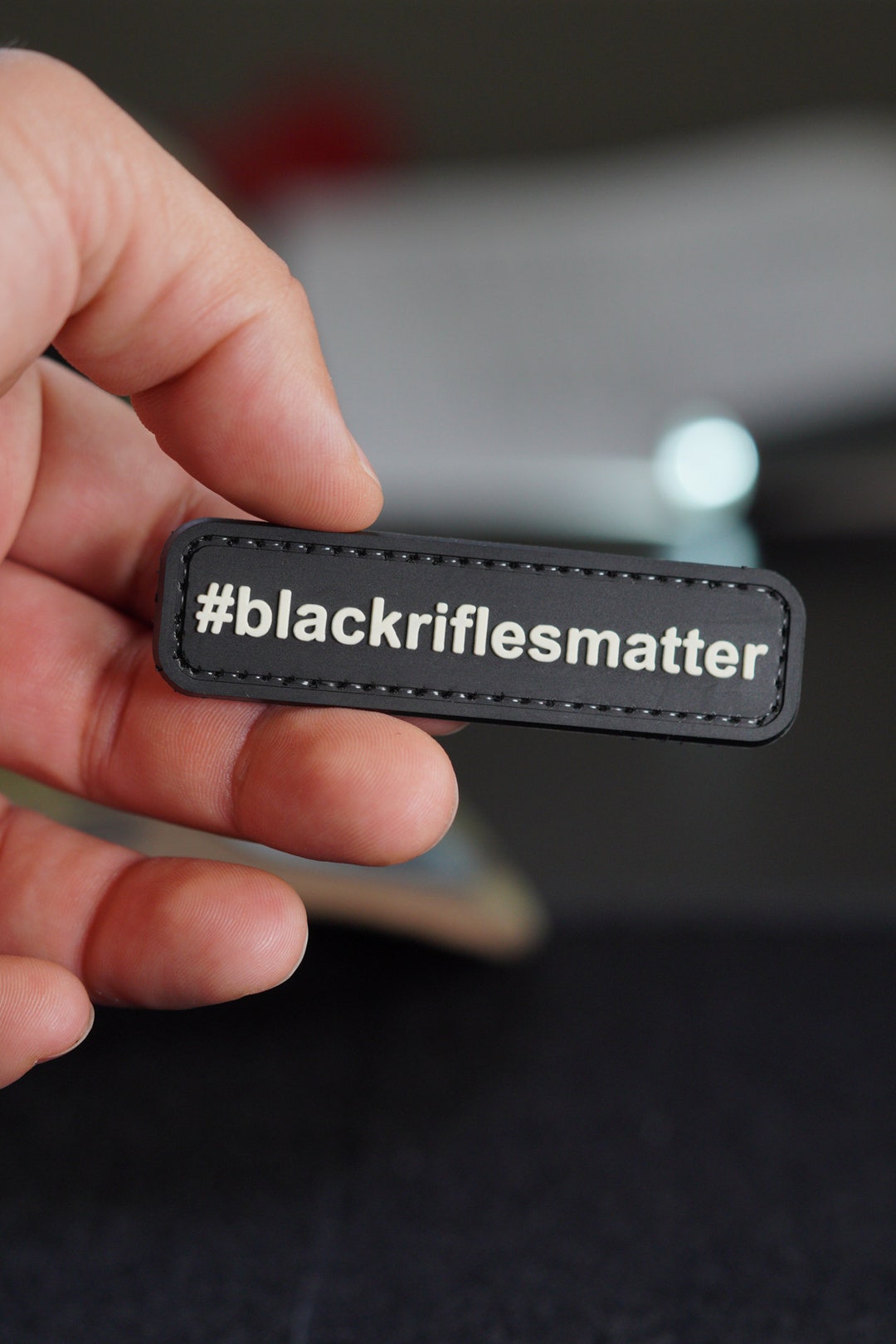 Black Rifles Matter PVC Tactical Morale Patch – Hook Backing - Etsy