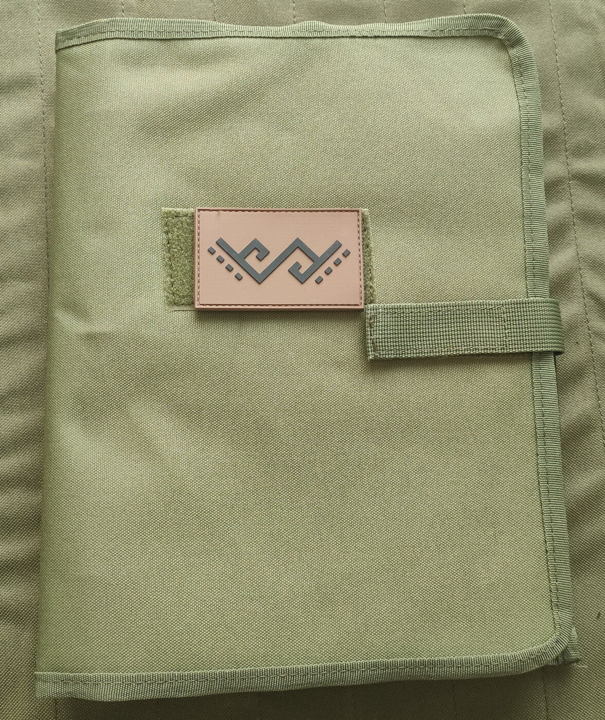 Patch Display Storage Case/book | Loop Panel for PVC Morale Patches - Etsy