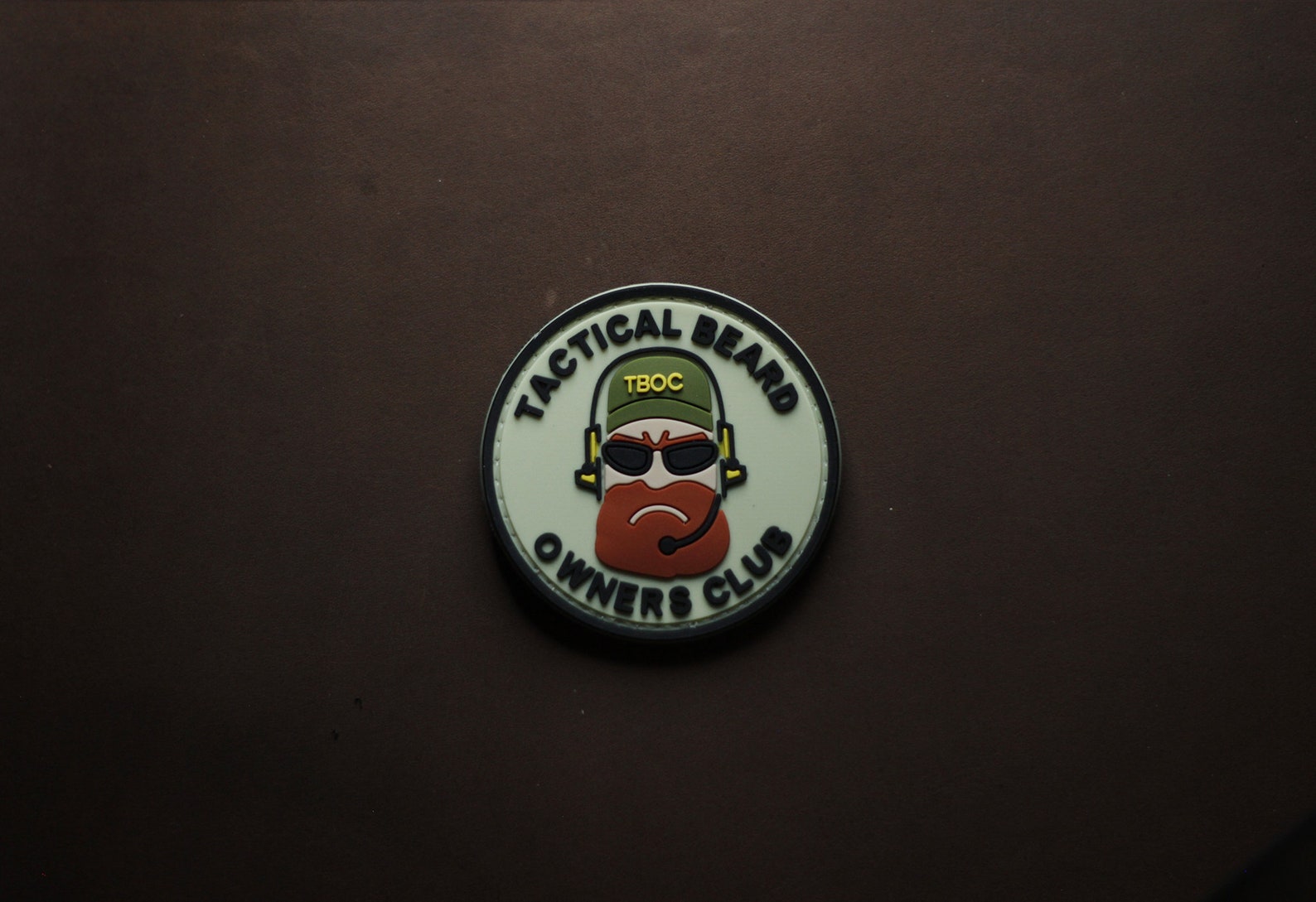 PVC Tactical Morale Patch Tactical Beard Owner Club - Etsy