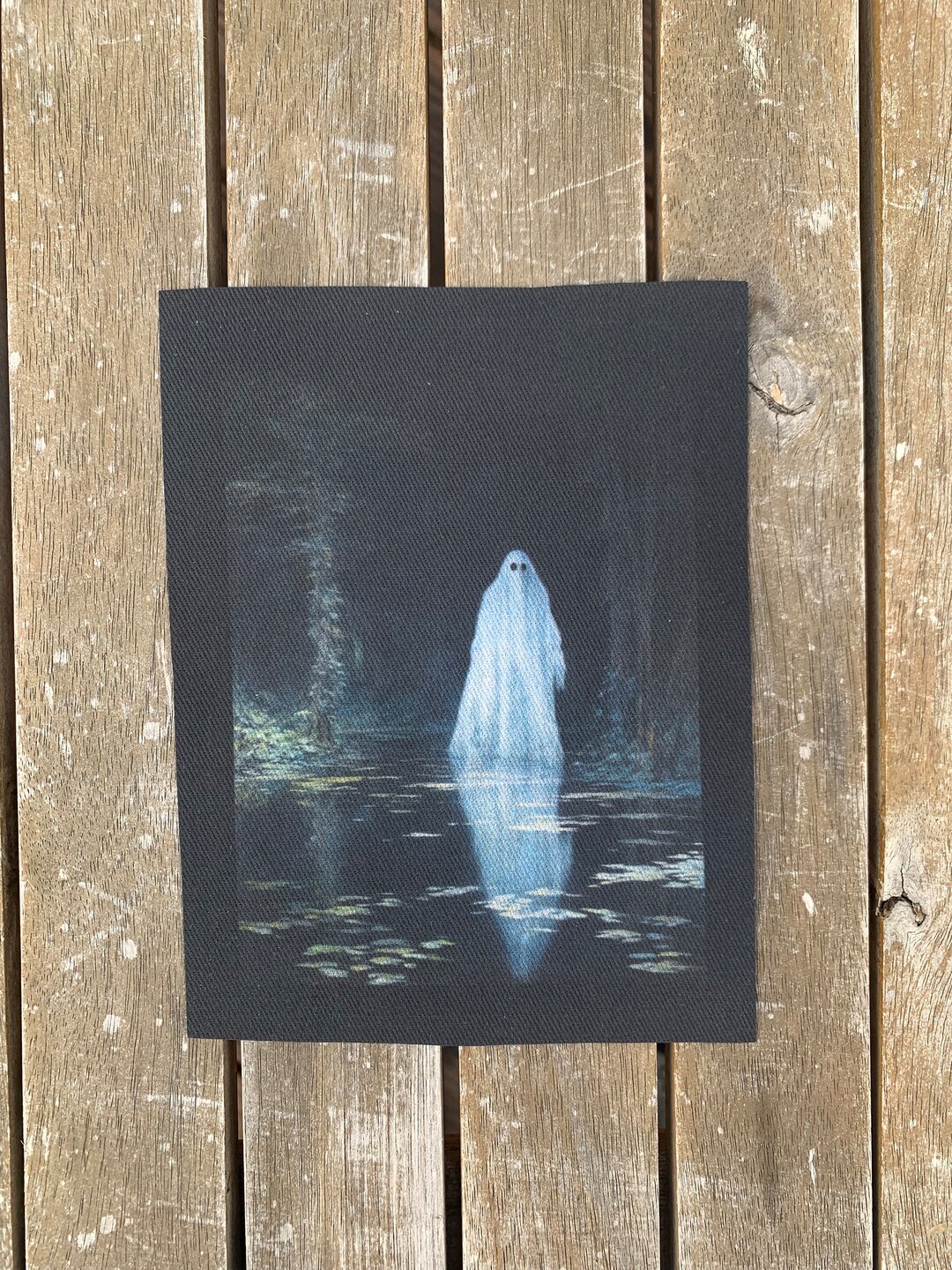 Gothic Ghost Patch / Punk Patch / Sew on Patch / Fabric Patch / Patches ...