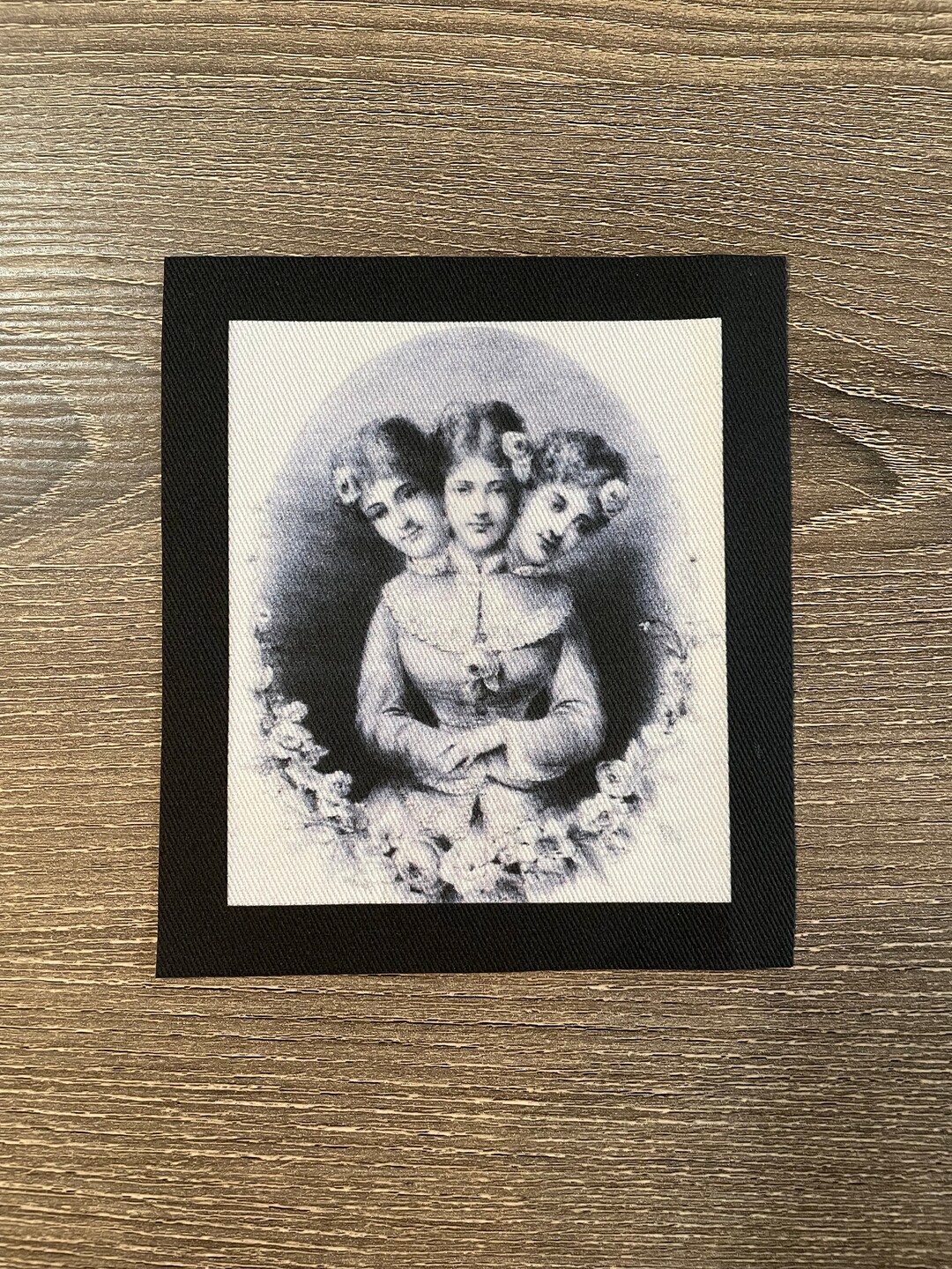 Three Headed Lady Vintage Illustration Patch / Punk Patch / Sew on ...