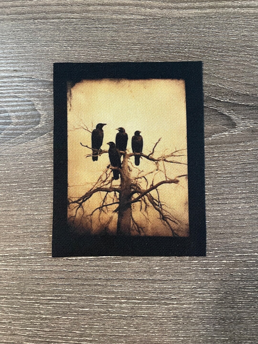 Crow Patch / Punk Patch / Sew on Patch / Fabric Patch / Patches ...