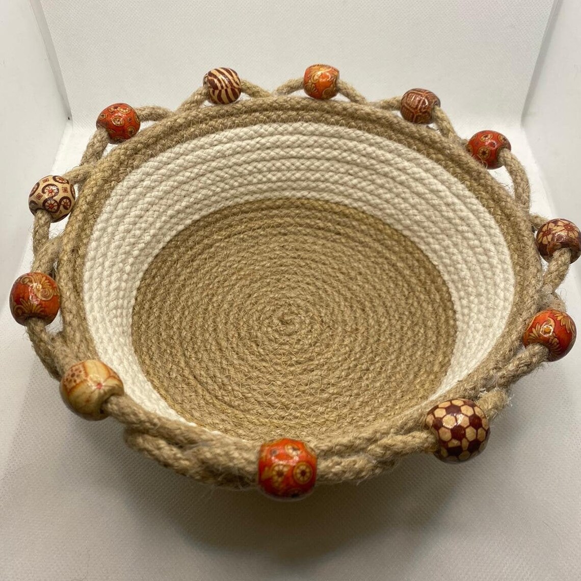 Rope Bowl Rustic Rope Bowl Gift Bowl Rope Storage Bowl - Etsy