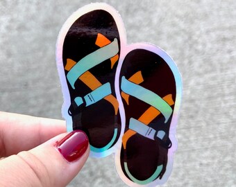 Sandal Sticker - Etsy