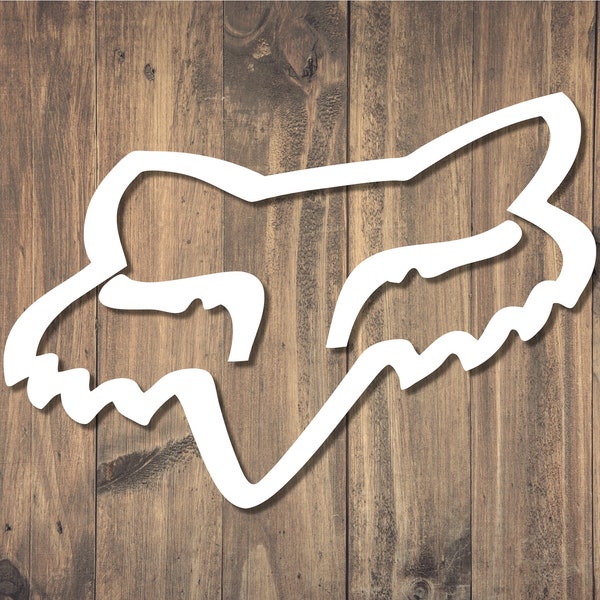 Fox Racing Window Decals - Etsy