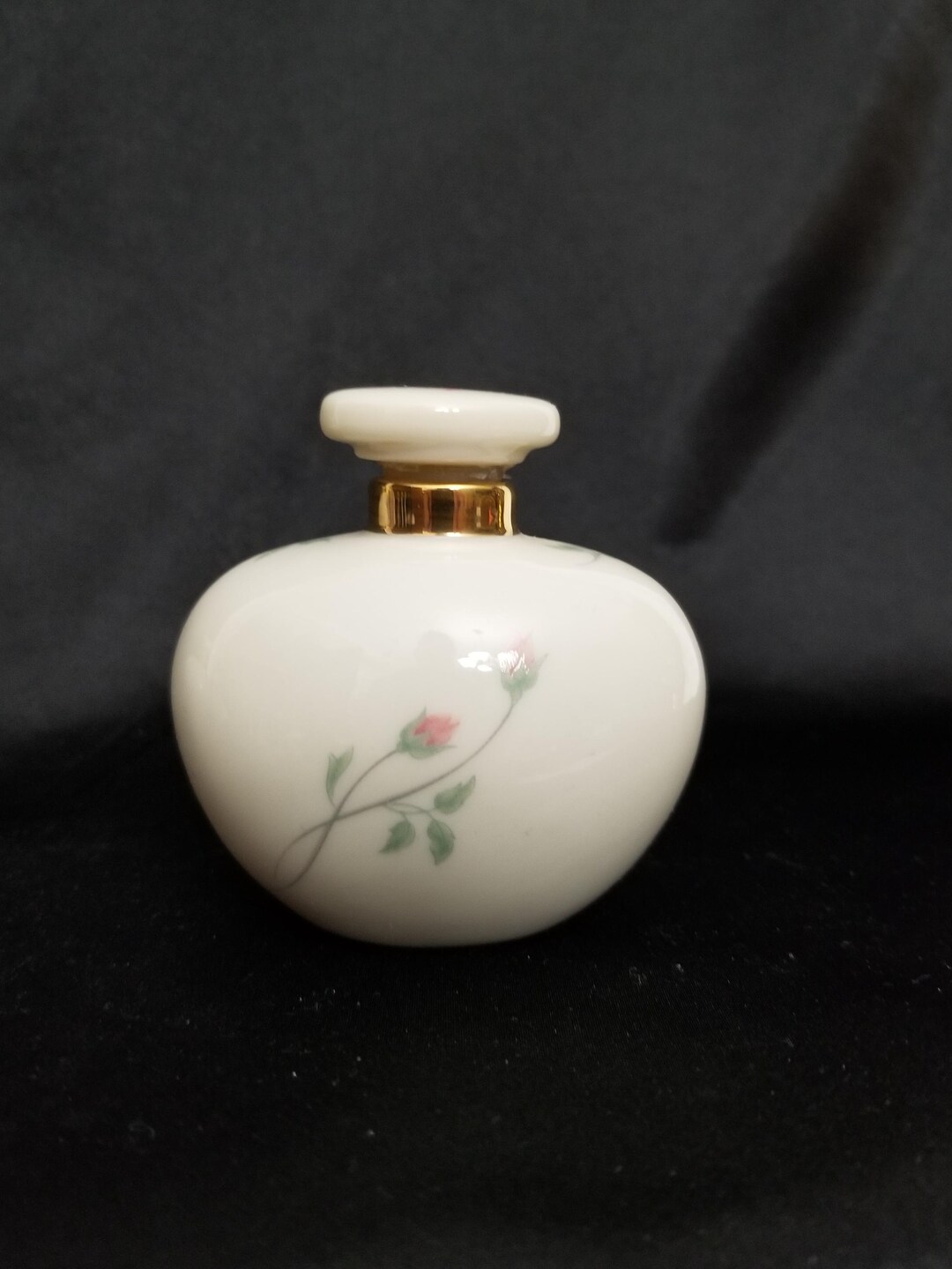 Vintage Lenox Porcelain Rose Manor Perfume Bottle - Etsy