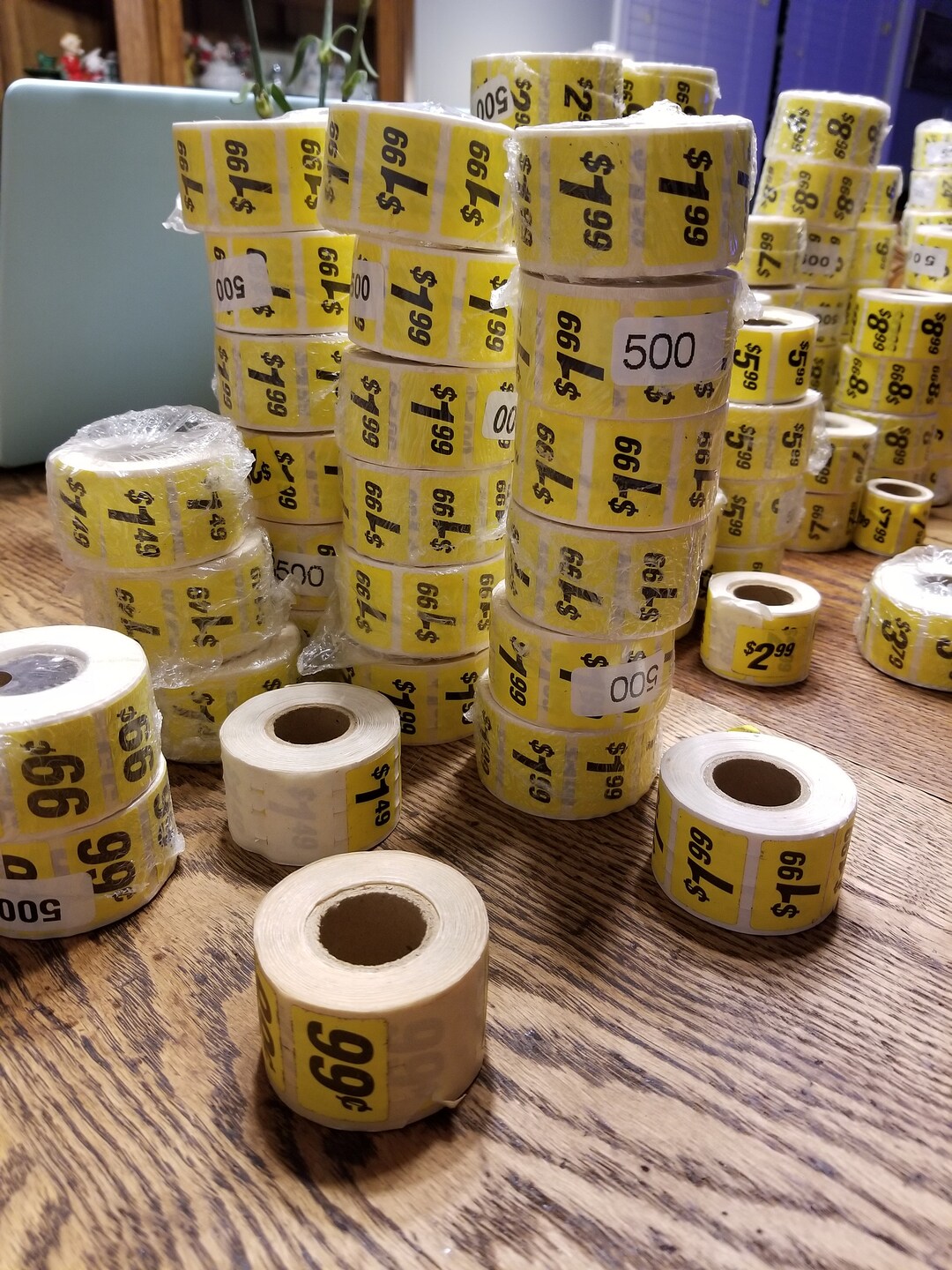 Vinyl Price Stickers - Etsy