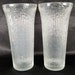 Vintage Tree Bark Pattern Glass Vases - Etsy