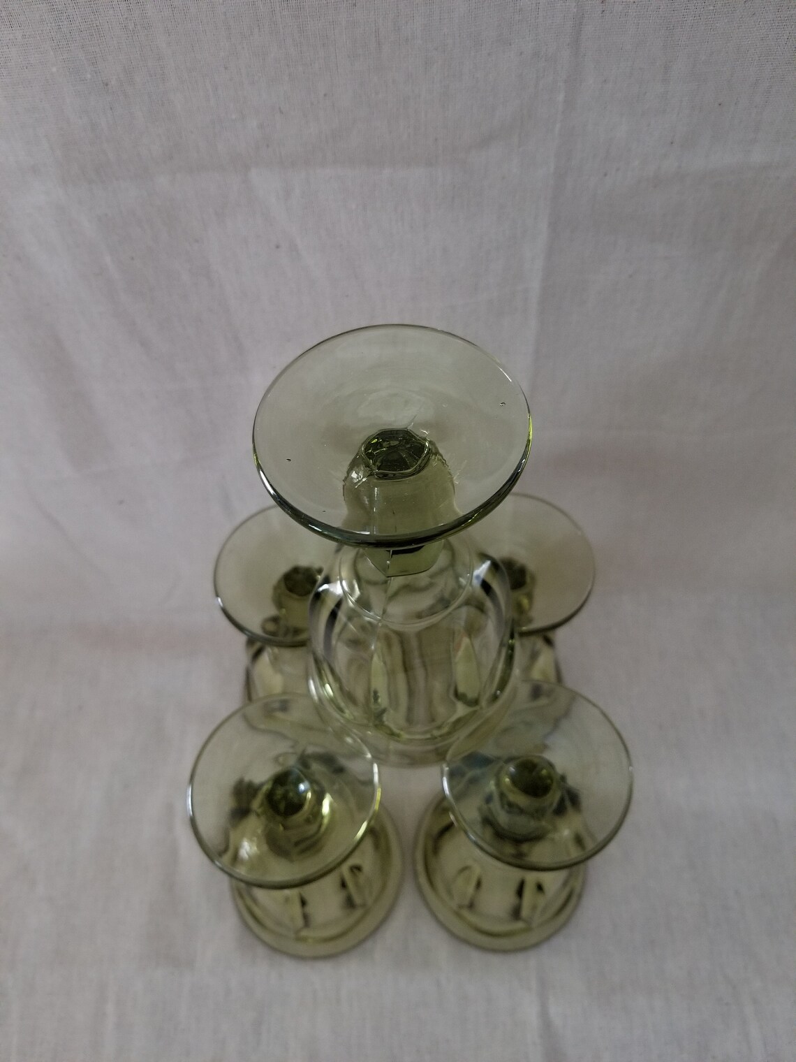 Vintage Imperial Glass Old Williamsburg Wine Glasses - Etsy