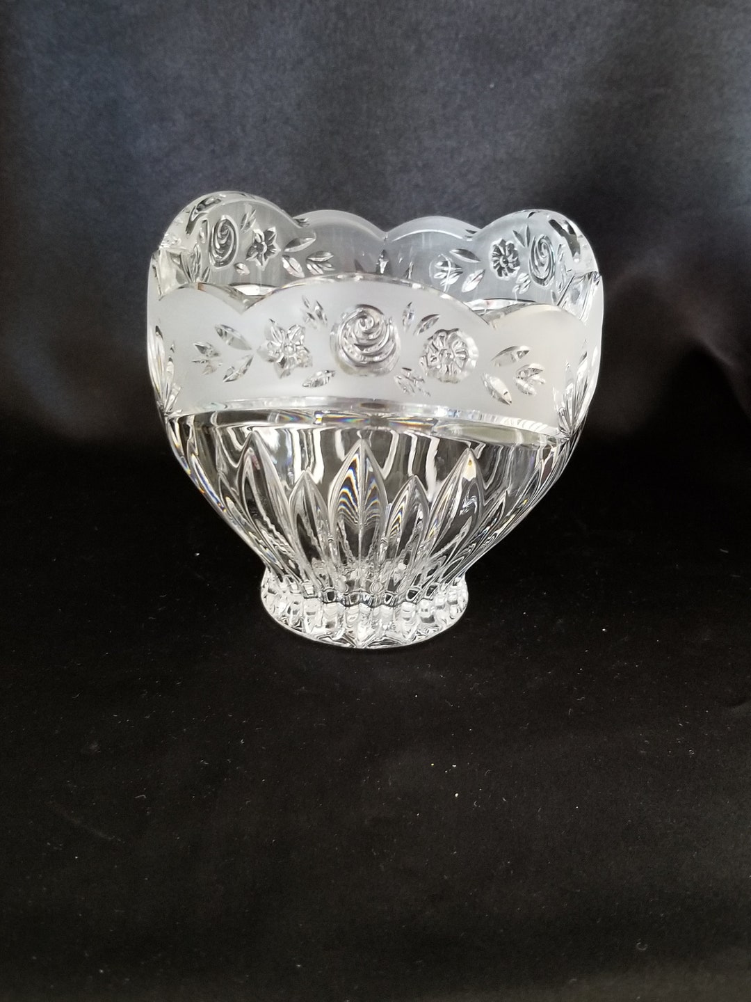 Oneida Southern Garden Crystal Votive Holder - Etsy