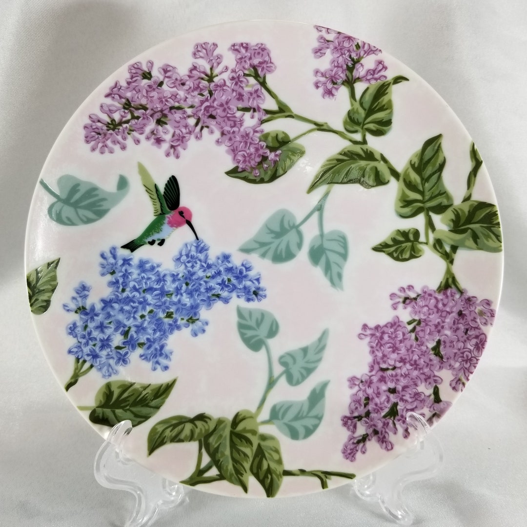 Vintage Goebel Cheryl Johnson Hummingbird Plate - Etsy