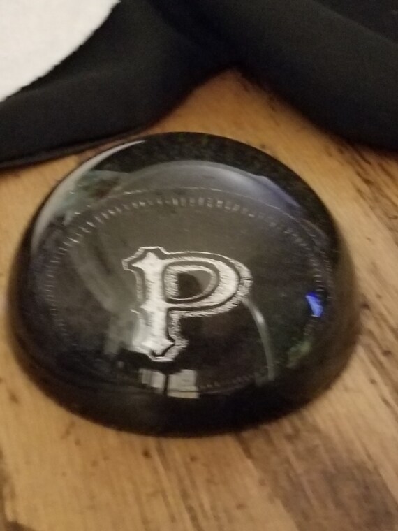 Paperweights Vintage Initial P Paperweight Collectibles etna.com.pe