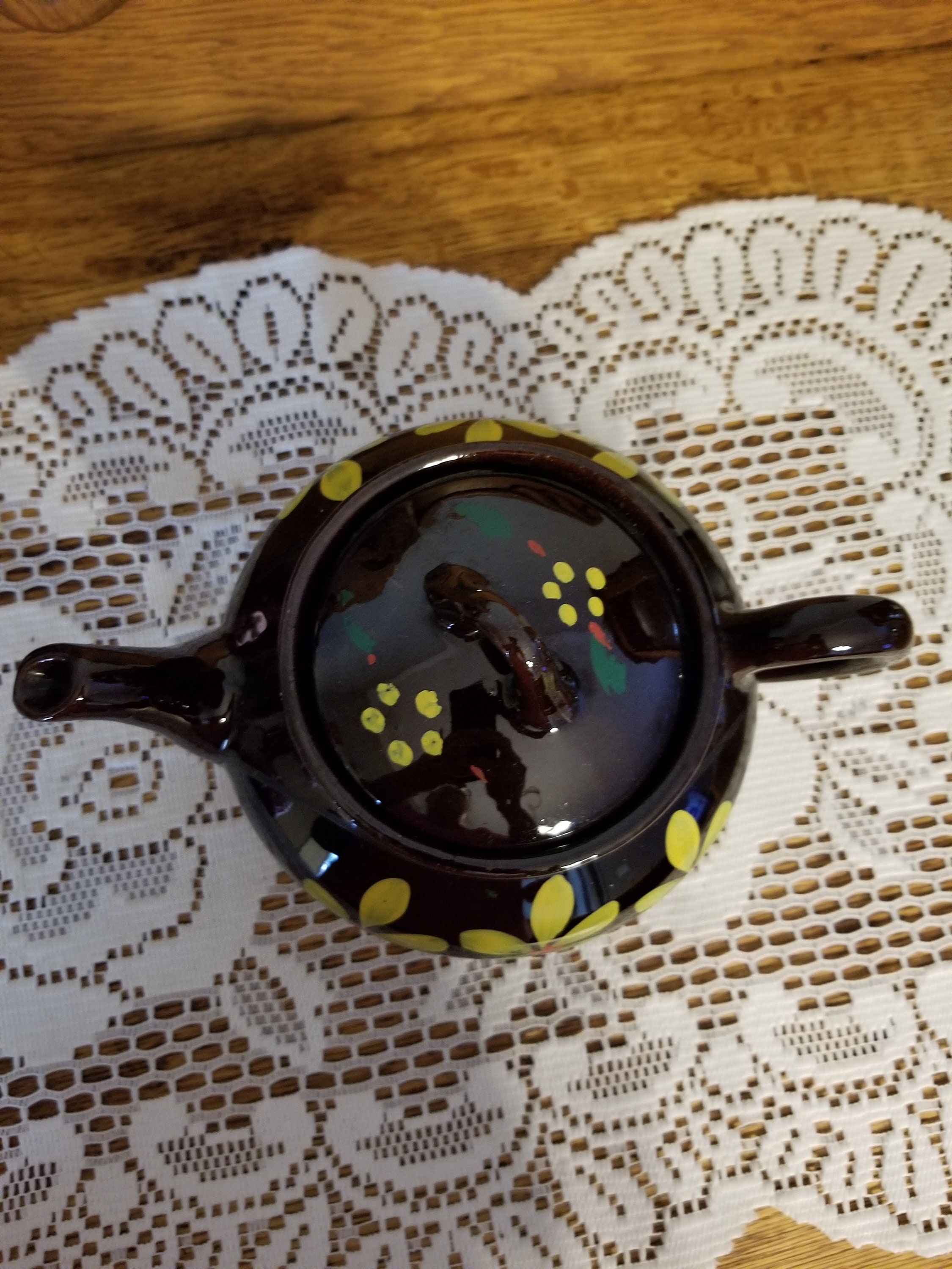 Royal Canadian Art Pottery Hamilton Dripless Teapot | Etsy