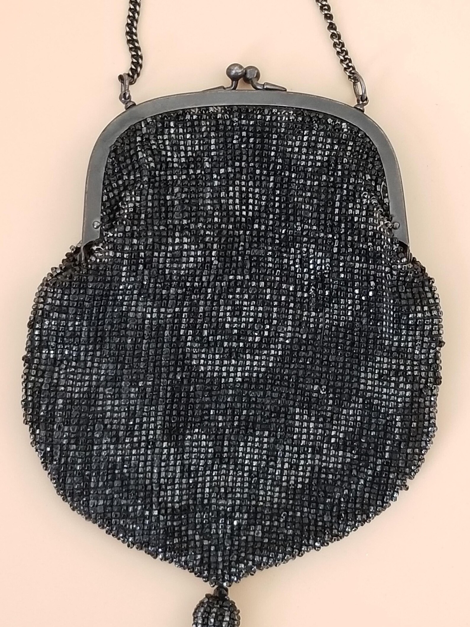 Vintage German Art Deco Beaded Bag Purse - Etsy