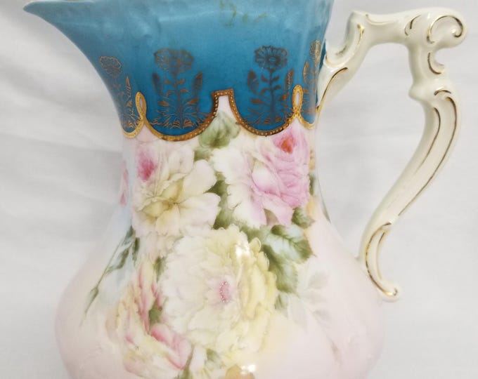 Antique PT Germany Porcelain Chocolate Coffee Tea Pot - Etsy