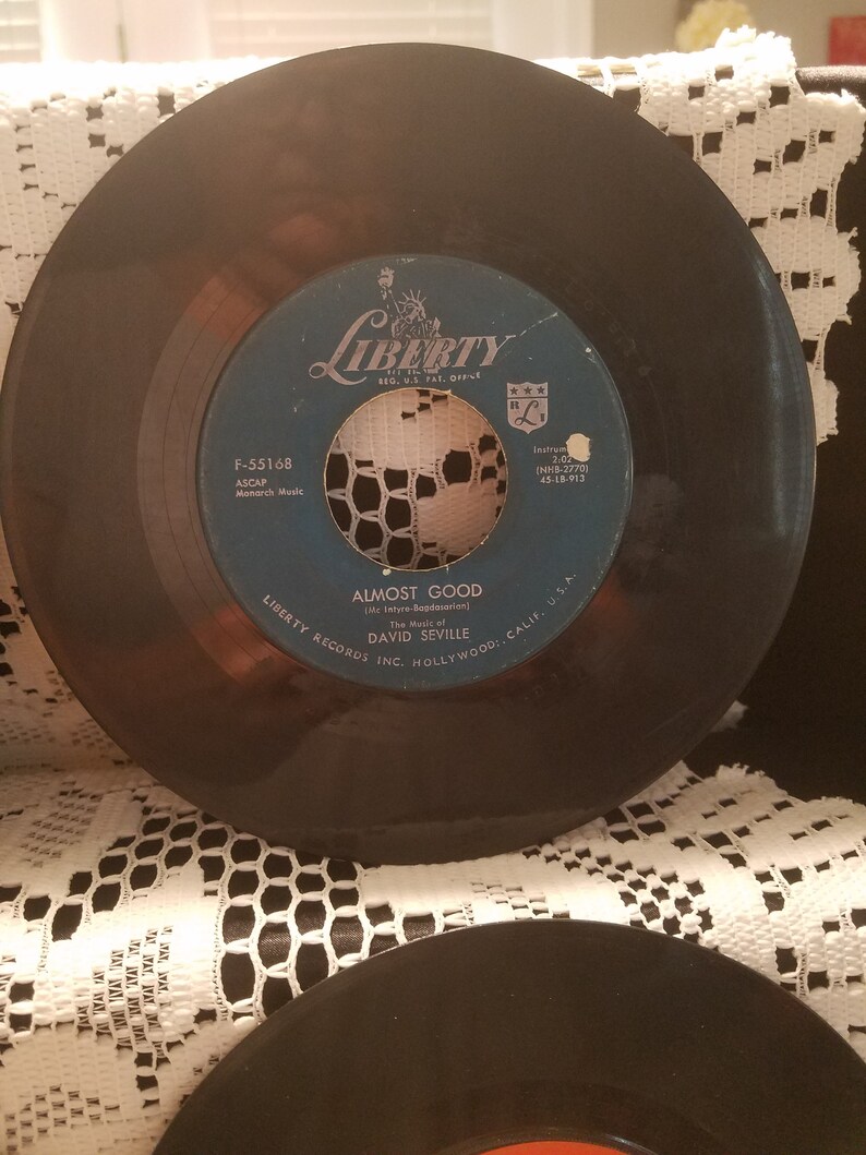 Vintage 45 RPM Vinyl Records Lot 5 - Etsy