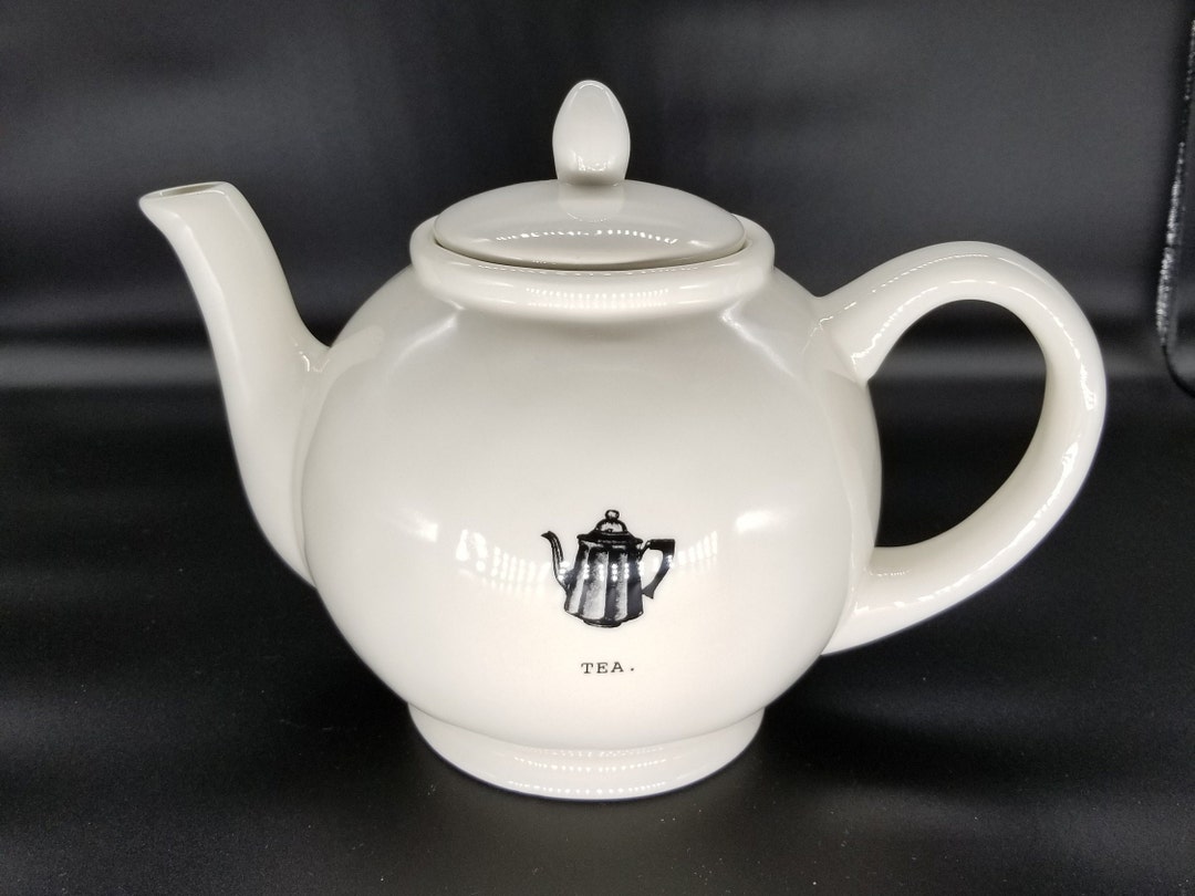 Rae Dunn Ceramic Teapot - Etsy