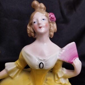 Vintage Madame Pompadour Porcelain Dresser Doll - Etsy