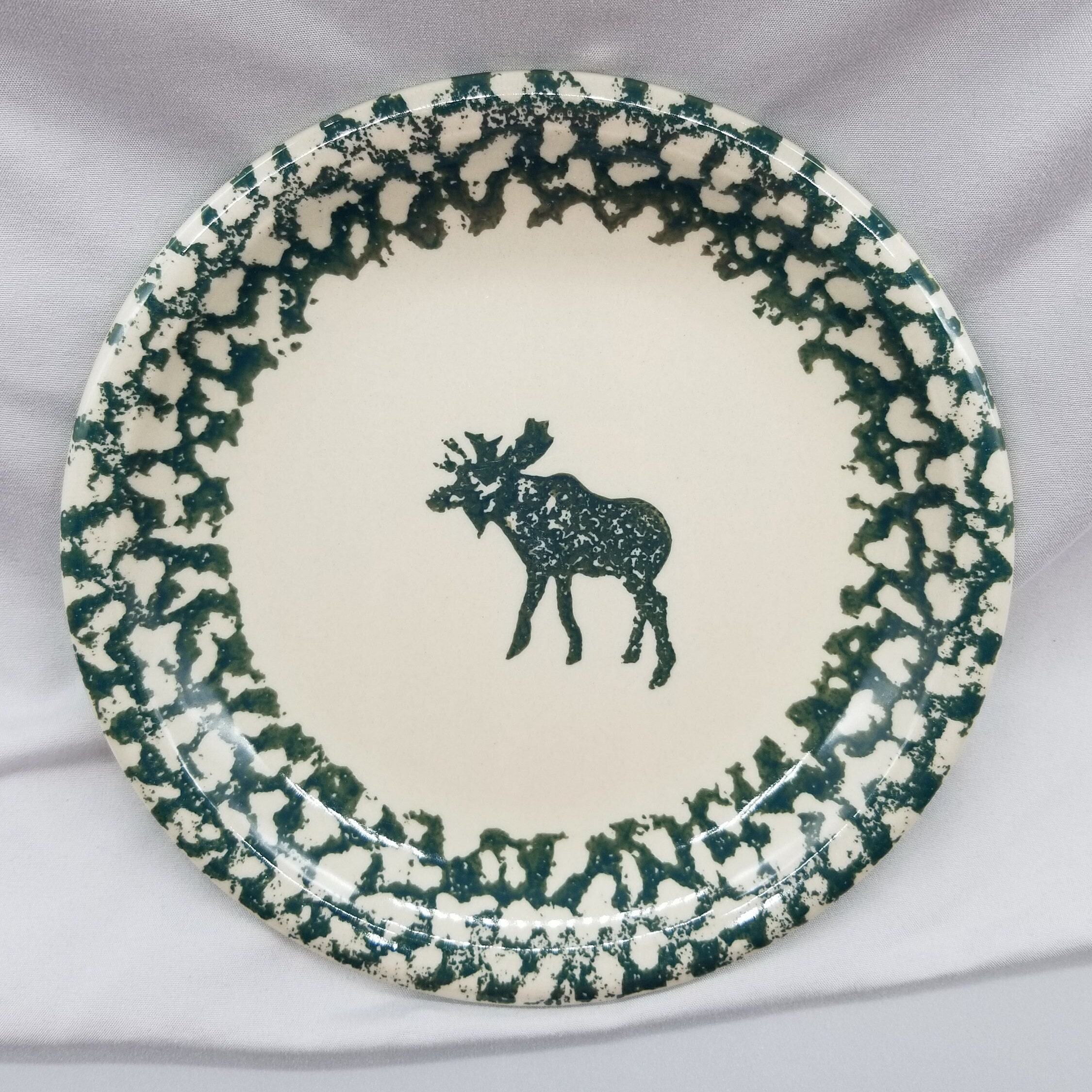 Moose Square Dinner Plates Set Of 4 Woodland by HOME STUDIO - munimoro ...