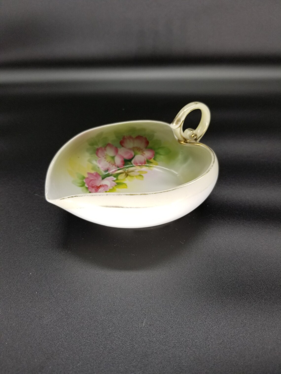 Vintage Porcelain Hand-painted Nippon Wild Rose Nappy - Etsy