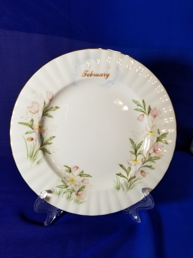 Vintage Royal Albert Wild Flower of the Month February Salad - Etsy