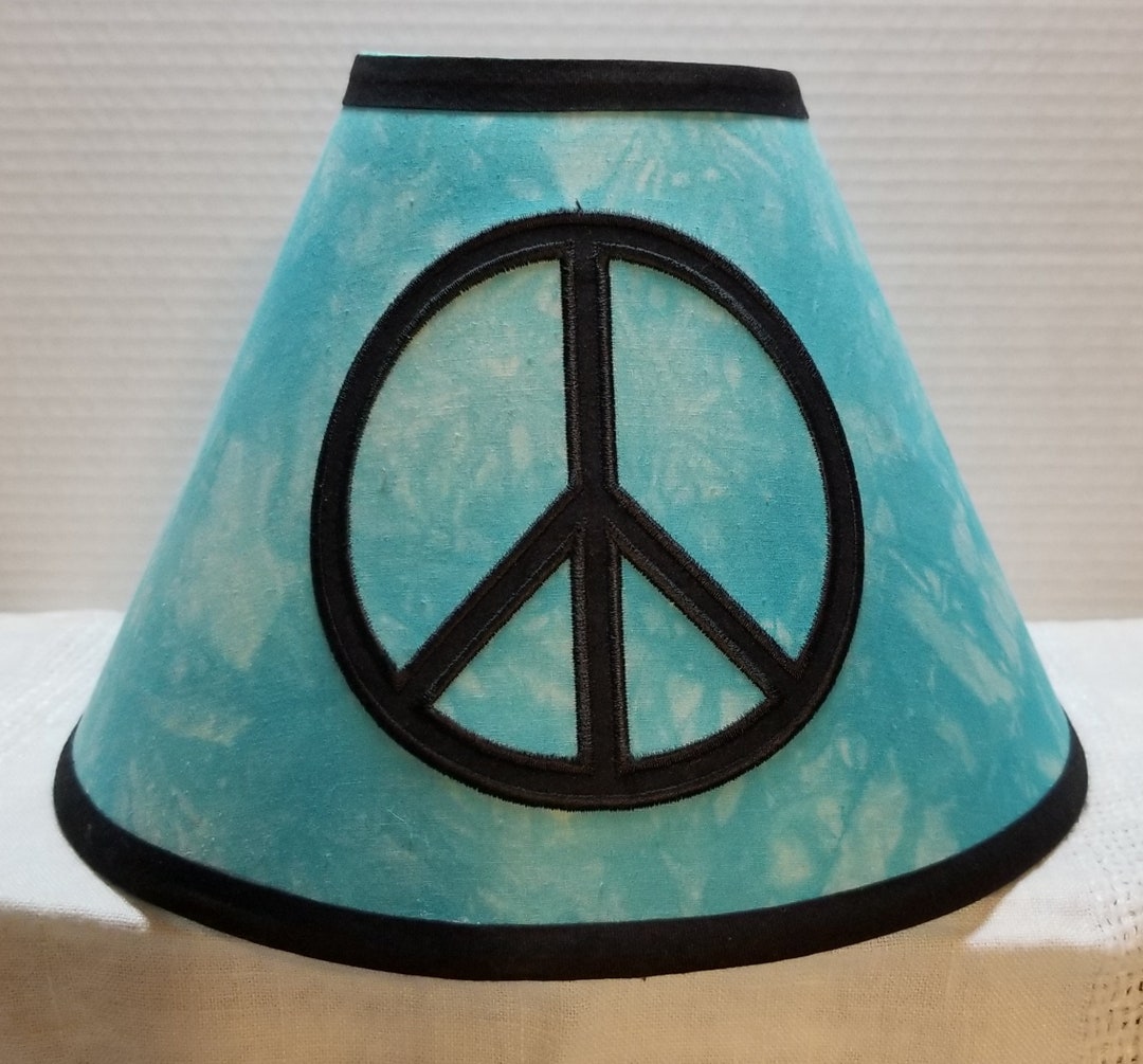 Peace Sign Lamp Shade - Etsy