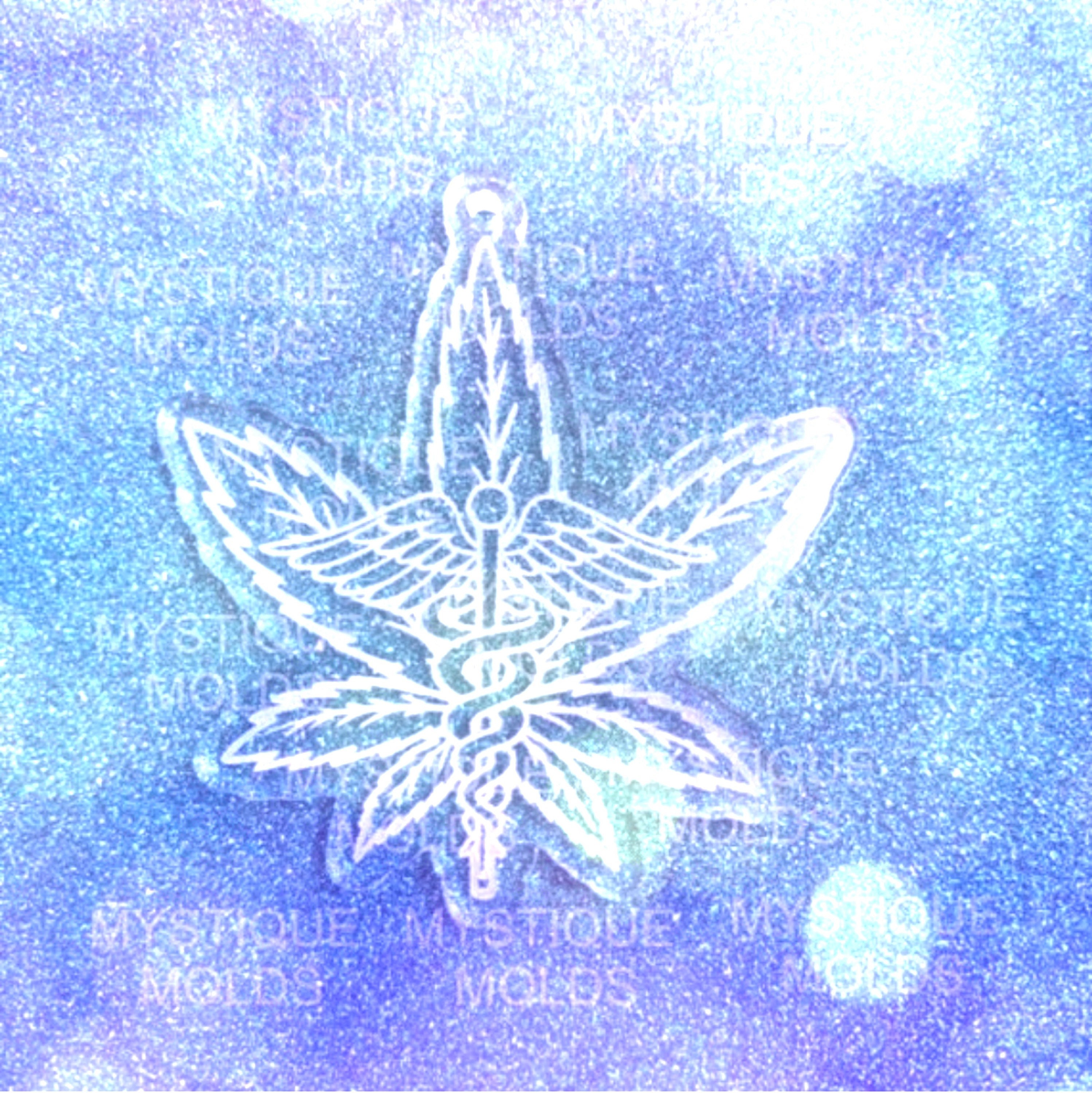 Acrylic Blank Medical Symbol on Leaf Acrylic Resin Blank for - Etsy Canada