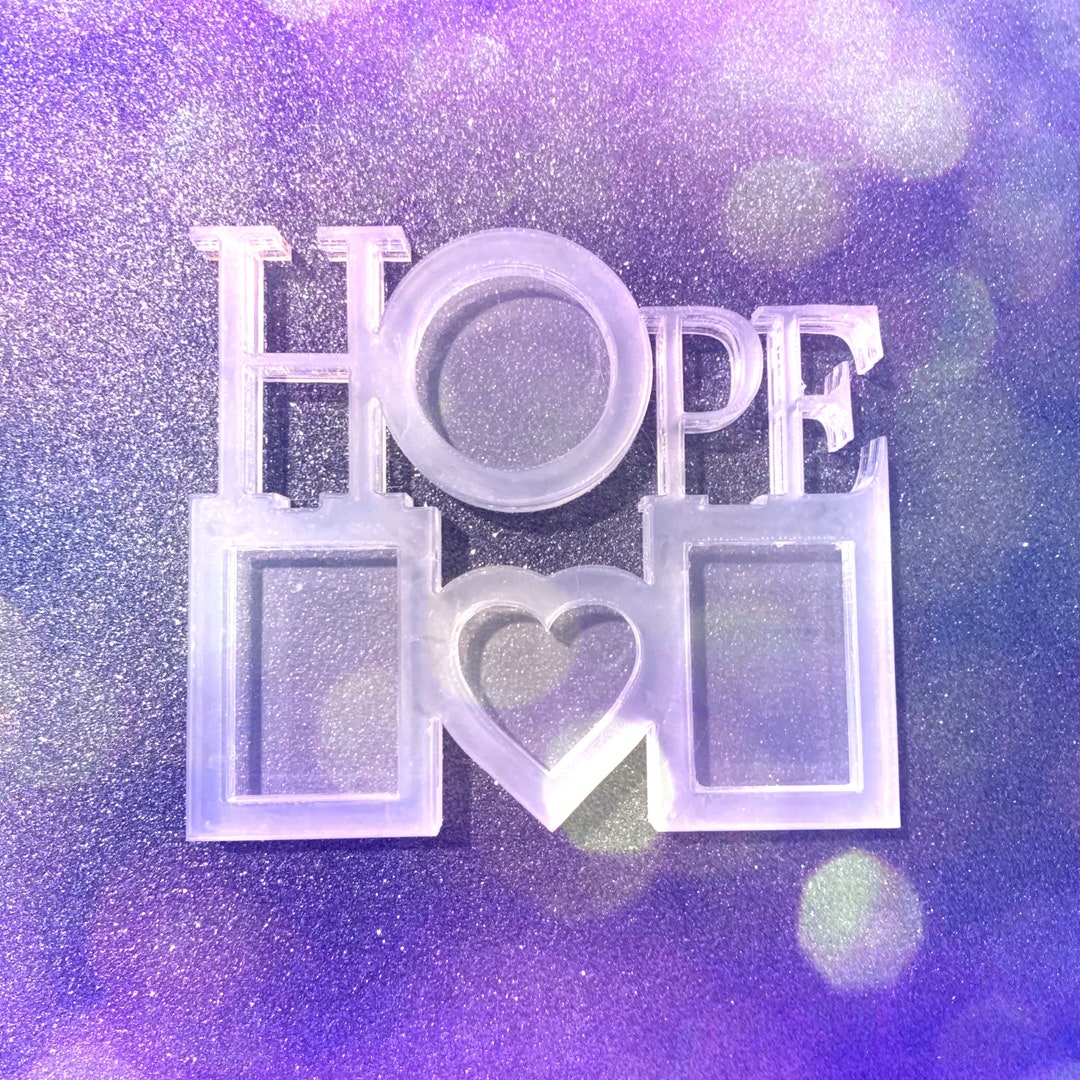 Acrylic Blank Hope Picture Frame for Silicone Mold Making - Etsy