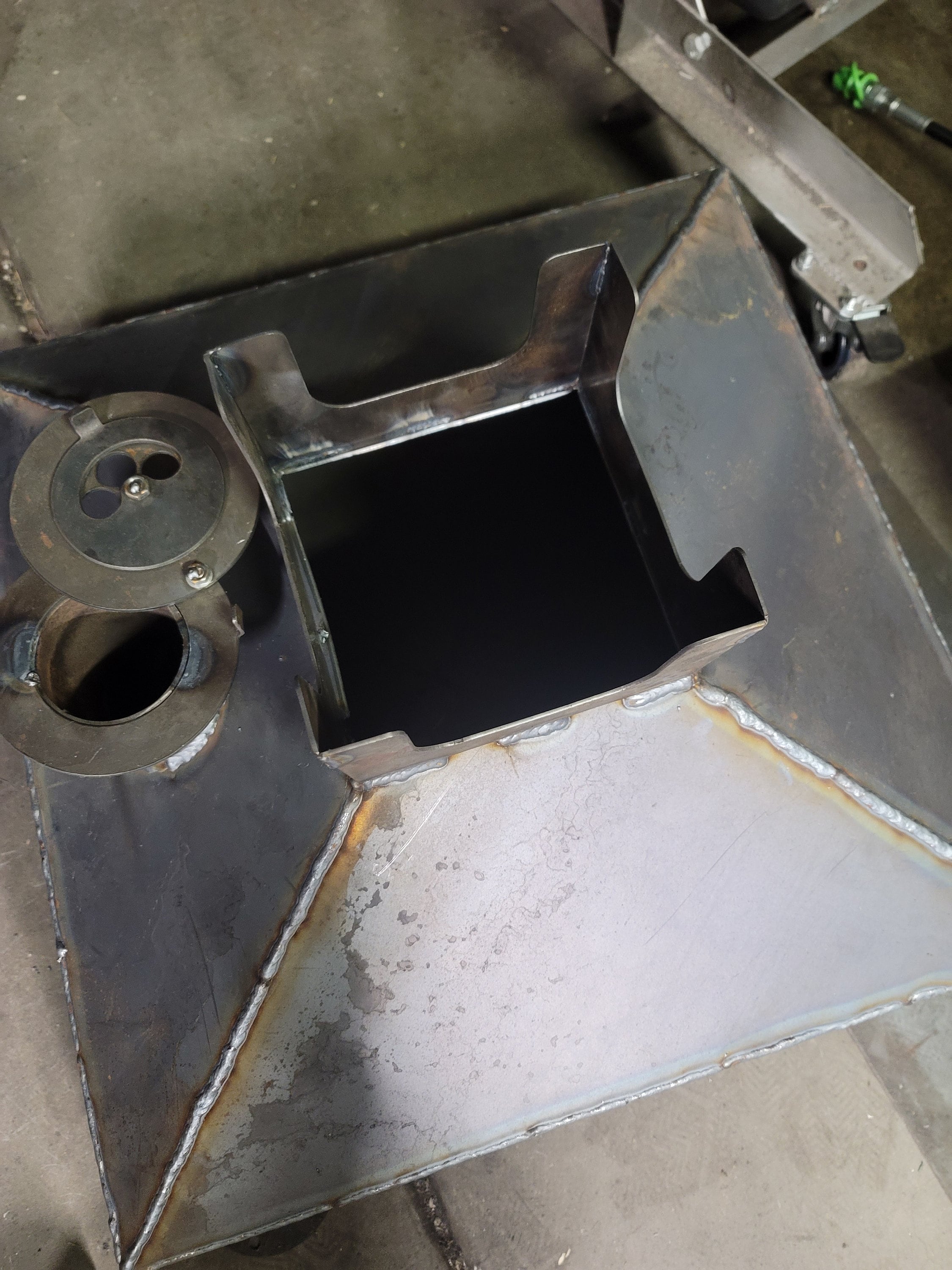 Smudge Pot DXF File Waste Oil Burner, Orchard Heater, 2-pieces, Instant ...