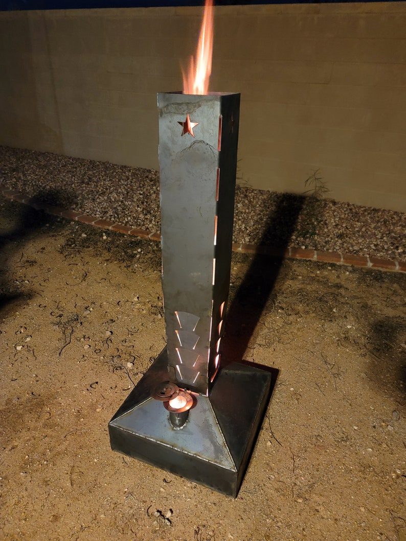 Smudge Pot DXF File Waste Oil Burner, Orchard Heater, 2-pieces, Instant ...